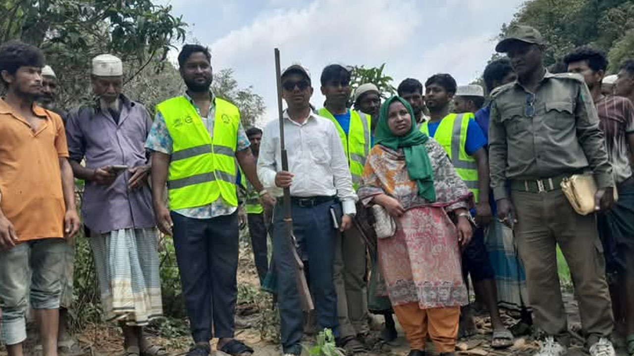 উখিয়ায় হাতি হত্যায় ব্যবহৃত অস্ত্র উদ্ধার